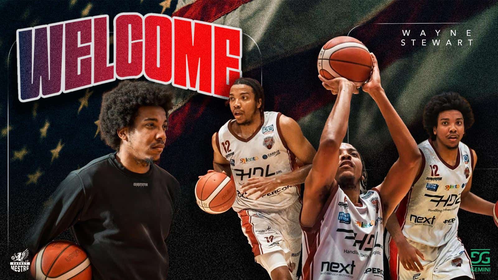 Colpaccio Gemini Mestre, arriva Wayne Stewart Jr. - Basket Mestre